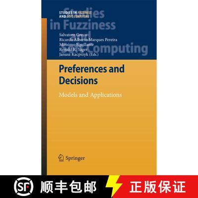 【3-4周达】Preferences and Decisions : Models and Applications [9783642423345]