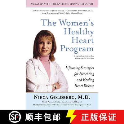 【3-4周达】The Women's Healthy Heart Program: Lifesaving Strategies for Preventing and Healing Heart ... [9780345492289]
