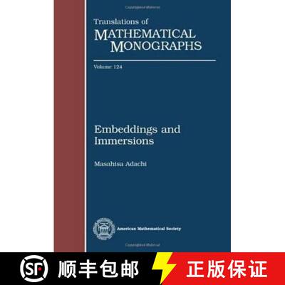 【3-4周达】Embeddings and Immersions [9780821891643]