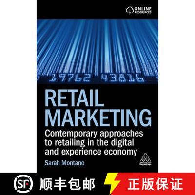 【3-4周达】Retail Marketing – Contemporary Approaches to Retailing in the Digital and Experience Eco... [9781398617636]
