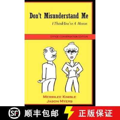 【3-4周达】Don't Misunderstand Me - Office Conversation Edition [9780615166650]