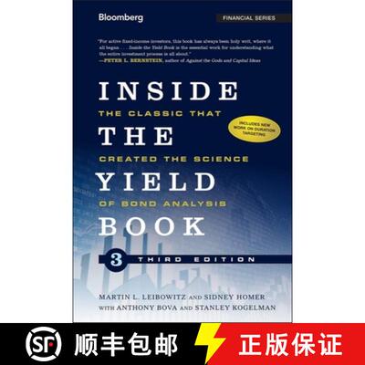 【3-4周达】Inside The Yield Book, Third Edition: The Classic That Created The Science Of Bond Analysi... [9781118390139]