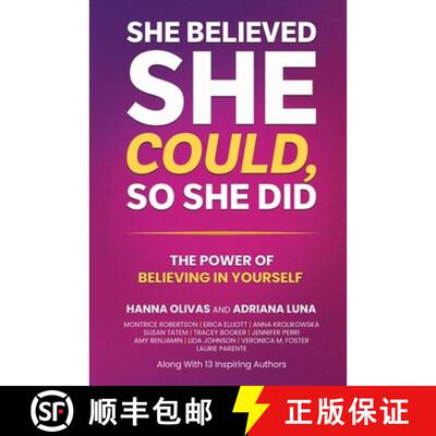 【3-4周达】She Believed She Could, So She Did: The Power of Believing in Yourself [9798950079214]