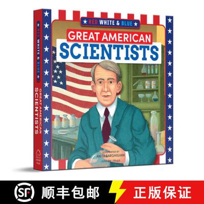 【3-4周达】Red, White & Blue Great American Scientists [9789370893658]