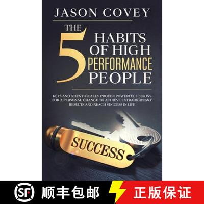 【3-4周达】5 Habits of High- Performance People Keys and scientifically proven powerful lessons for a... [9780645018523]