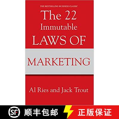 【3-4周达】22条商规 22 Immutable Laws Of Marketing [9781861976109]
