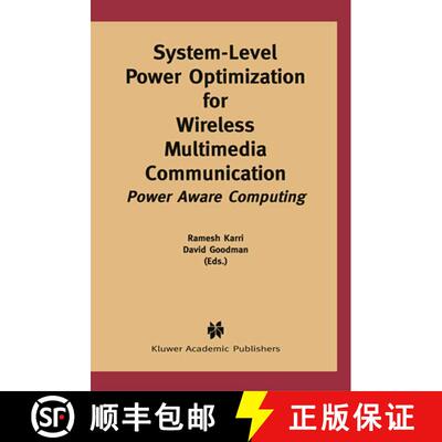 【3-4周达】System-Level Power Optimization for Wireless Multimedia Communication : Power Aware Comput... [9781475776225]