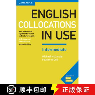 【3-4周达】English Collocations in Use Intermediate Book with Answers: How Words Work Together for Fl... [9781316629758]