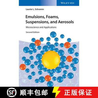 【3-4周达】Emulsions, Foams, Suspensions, And Aerosols - Microscience And Applications 2E [Wiley化学... [9783527337064]