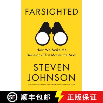 【3-4周达】精装 Farsighted: How We Make the Decisions That Matter the Most [9781594488214]