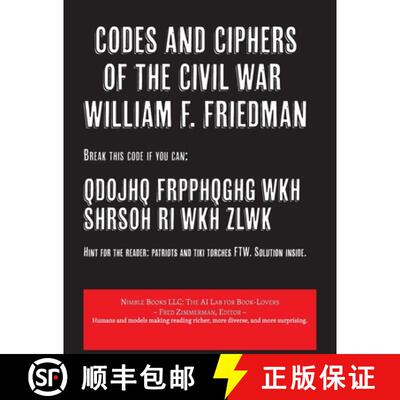 【3-4周达】Codes and Ciphers of the Civil War [9781608883035]