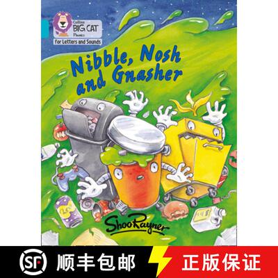 【3-4周达】Nibble, Nosh and Gnasher: Band 07/Turquoise [9780008251796]