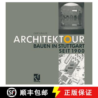【3-4周达】Architektour: Bauen in Stuttgart Seit 1900 [9783528087234]