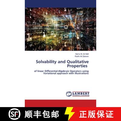 预订 Solvability and Qualitative Properties [9786204986715]