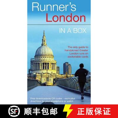 【3-4周达】Runner's London in a Box: Beautiful running routes around London on individual handy, pock... [9780995680388]