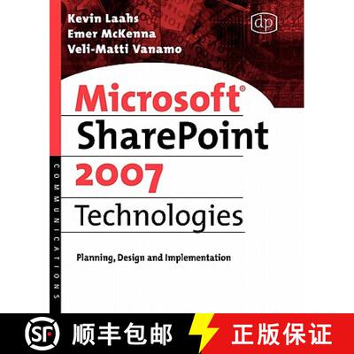【3-4周达】Microsoft SharePoint 2007 Technologies: Planning, Design and Implementation [9780123736161]