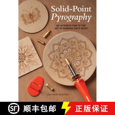 【3-4周达】Solid-Point Pyrography: An Introduction to the Art of Burning onto Wood [9781784945206]