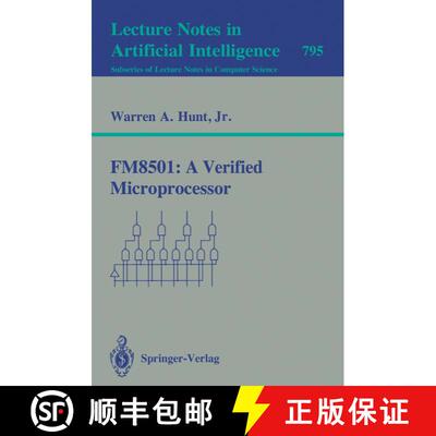 【3-4周达】FM8501: A Verified Microprocessor [9783540579601]