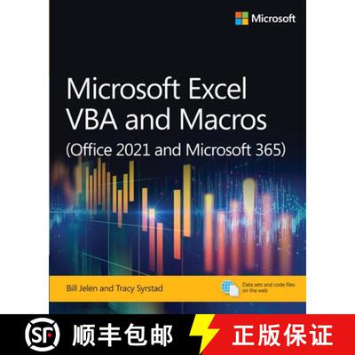 【3-4周达】Microsoft Excel VBA and Macros (Office 2021 and Microsoft 365) [9780137521524]