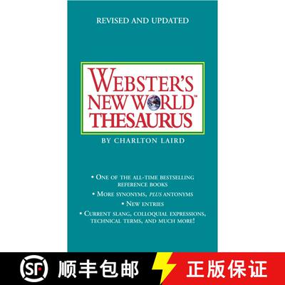 【3-4周达】Webster's New World Thesaurus: Third Edition [9781416533283]