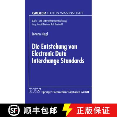 【3-4周达】Die Entstehung von Electronic Data Interchange Standards [9783824460830]