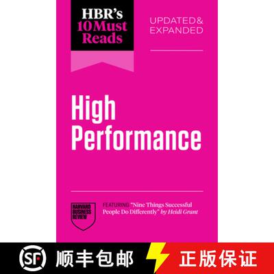 【3-4周达】精装 HBR's 10 Must Reads on High Performance, Updated and Expanded (featuring Nine Things ... [9798892791816]