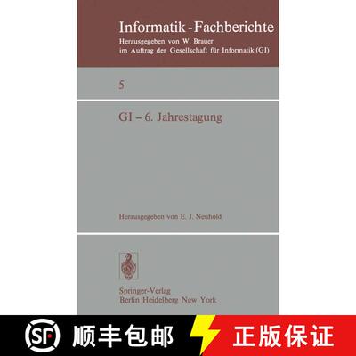 【3-4周达】GI -- 6. Jahrestagung: Stuttgart, 29. Sept. - 1. Okt. 1976 [9783540079125]
