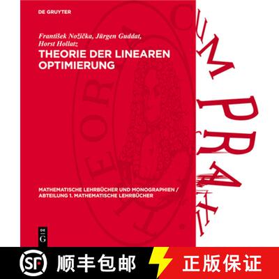 【3-4周达】精装 Theorie Der Linearen Optimierung [9783112737903]