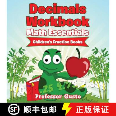 【3-4周达】Decimals Workbook Math Essentials: Children's Fraction Books [9781683212119]