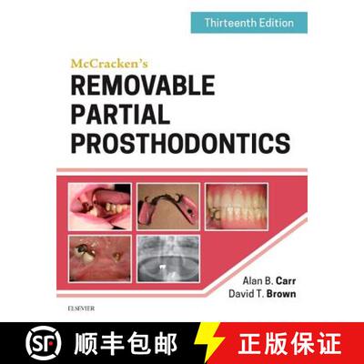 【3-4周达】精装 McCracken's Removable Partial Prosthodontics [9780323339902]