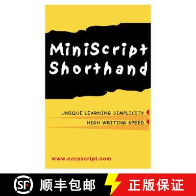 【3-4周达】MiniScript Shorthand: An Easy Alternative to Traditional Systems [9781893726116]