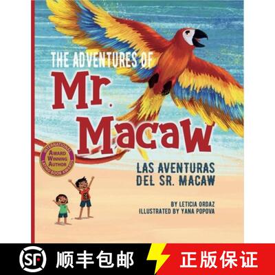 【3-4周达】精装 The Adventures of Mr. Macaw [9781733294201]