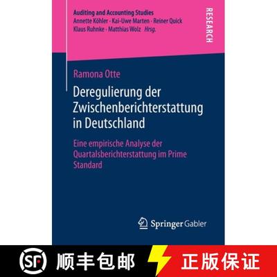 【3-4周达】Deregulierung der Zwischenberichterstattung in Deutschland : Eine empirische Analyse der Q... [9783658347390]