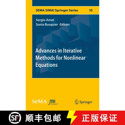 【3-4周达】精装 Advances in Iterative Methods for Nonlinear Equations (1st ed. 2016) [9783319392271]