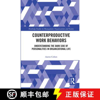 【3-4周达】Counterproductive Work Behaviors: Understanding the Dark Side of Personalities in Organiza... [9780367735302]