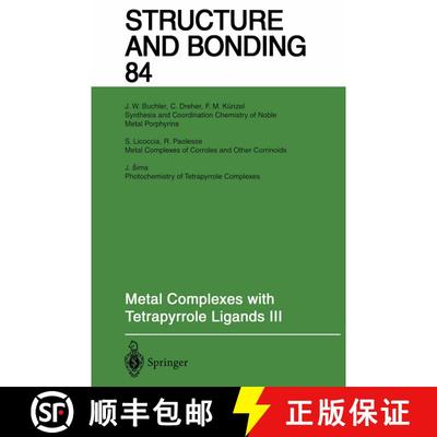 【3-4周达】Metal Complexes with Tetrapyrrole Ligands III [9783662148594]