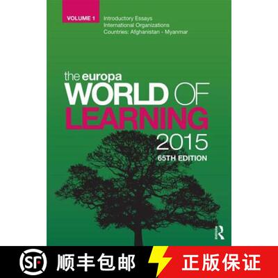 【3-4周达】精装 The Europa World of Learning 2015 [9781857437232]