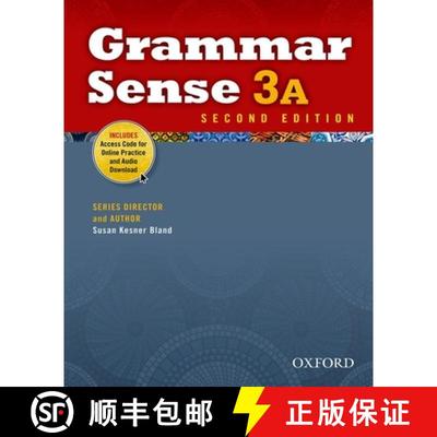 【3-4周达】Grammar Sense: 3: Student Book A with Online Practice Access Code Card [9780194489171]