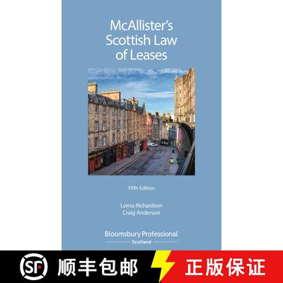 【3-4周达】McAllister's Scottish Law of Leases [9781526513915]