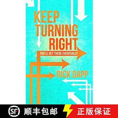 【3-4周达】Keep Turning Right: You'll Get There Eventually [9781620066102]