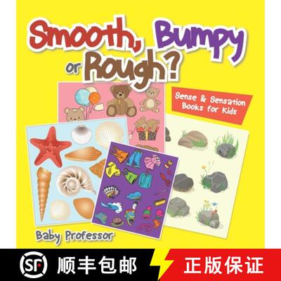 【3-4周达】Smooth, Bumpy or Rough? | Sense & Sensation Books for Kids [9798869442475]