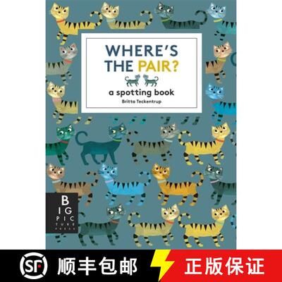 【3-4周达】Where's the Pair?: A Spotting Book [9781800787872]