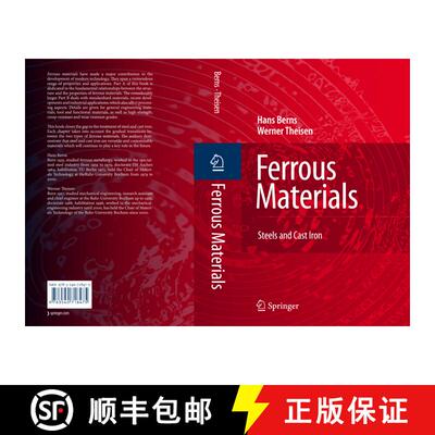 【3-4周达】精装 Ferrous Materials : Steel and Cast Iron [9783540718475]