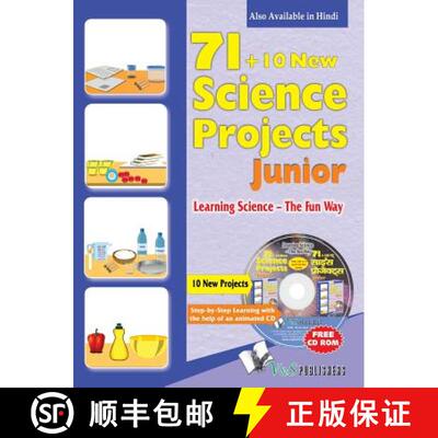 【3-4周达】71+10 New Science Project Junior: Learning Science - the Fun Way [9789350570470]