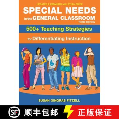 【3-4周达】Special Needs in the General Classroom, 3rd Edition: 500+ Teaching Strategies for Differen... [9781932995367]