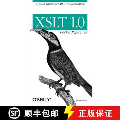【3-4周达】XSLT 1.0 Pocket Reference: A Quick Guide to XML Transformations [9780596100087]