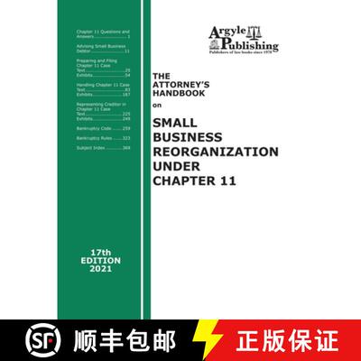 【3-4周达】The Attorney's Handbook on Small Business Reorganization Under Chapter 11 [9781880730652]