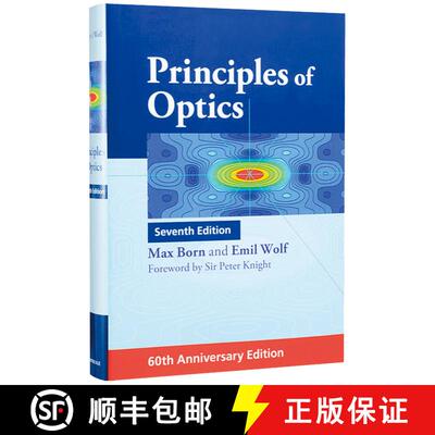 现货 玻恩：光学原理 Principles of Optics: 60th Anniversary Edition [9781108477437]