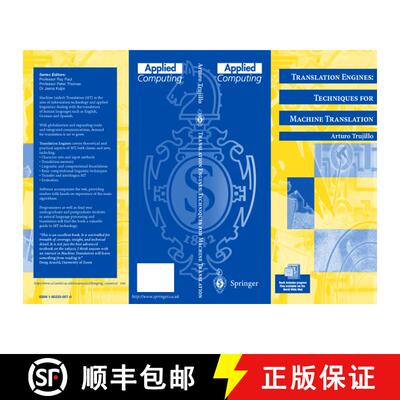 【3-4周达】Translation Engines: Techniques for Machine Translation [9781852330576]