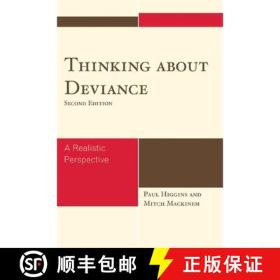 【3-4周达】Thinking About Deviance: A Realistic Perspective, Second Edition [9780742561991]